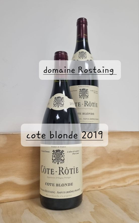 Acheter Vin rouge : Domaine René Rostaing Côte Rôtie 2019 Côte Blonde